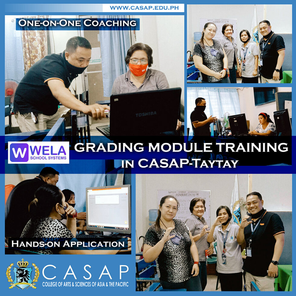 CASAP-Taytay WELA's Grading Module Training - CASAP
